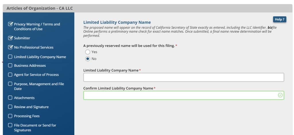 How to Fill Out The California LLC Articles of Organization - StartUp 101