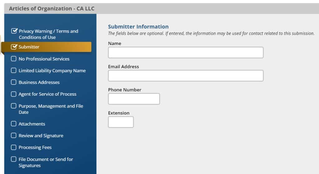 How to Fill Out The California LLC Articles of Organization - StartUp 101
