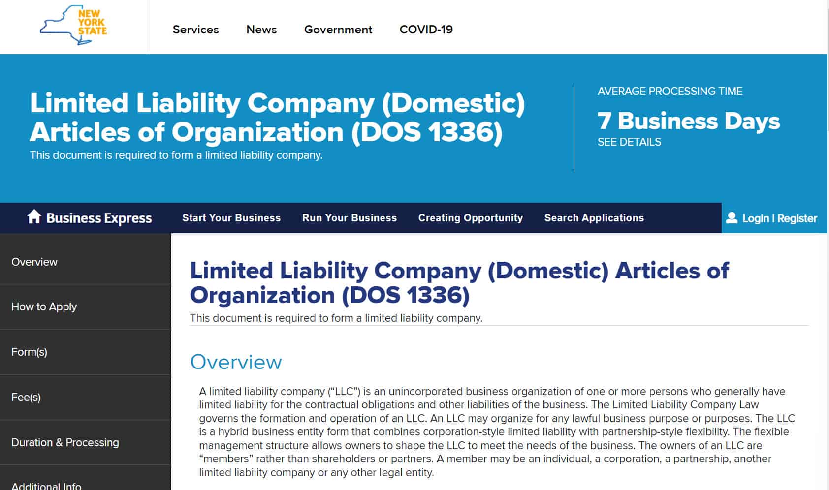 How To Fill Out The New York Articles of Organization - StartUp 101