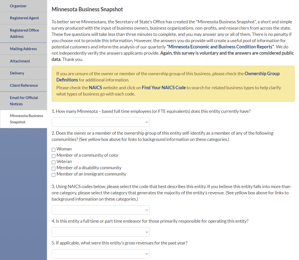 How To Fill Out The Minnesota LLC Articles of Organization - StartUp 101