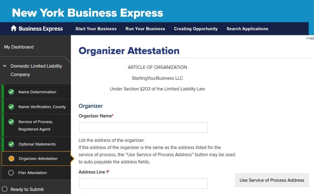 How To Fill Out The New York LLC Articles of Organization - StartUp 101