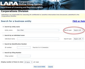 How To Do A Michigan Business Name Search - StartUp 101