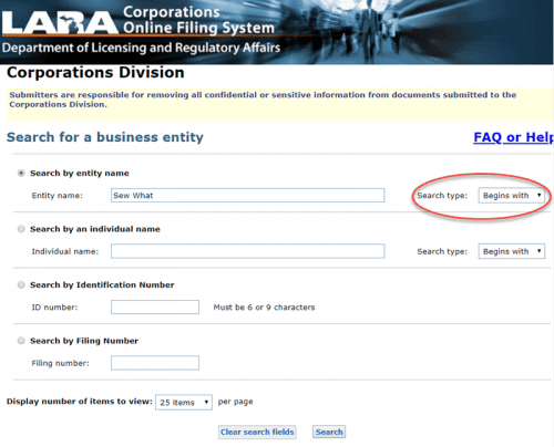 How To Do A Michigan Business Name Search - StartUp 101