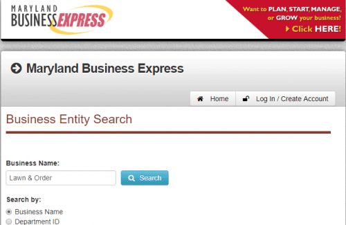 How To Do A Maryland Business Name Search - StartUp 101