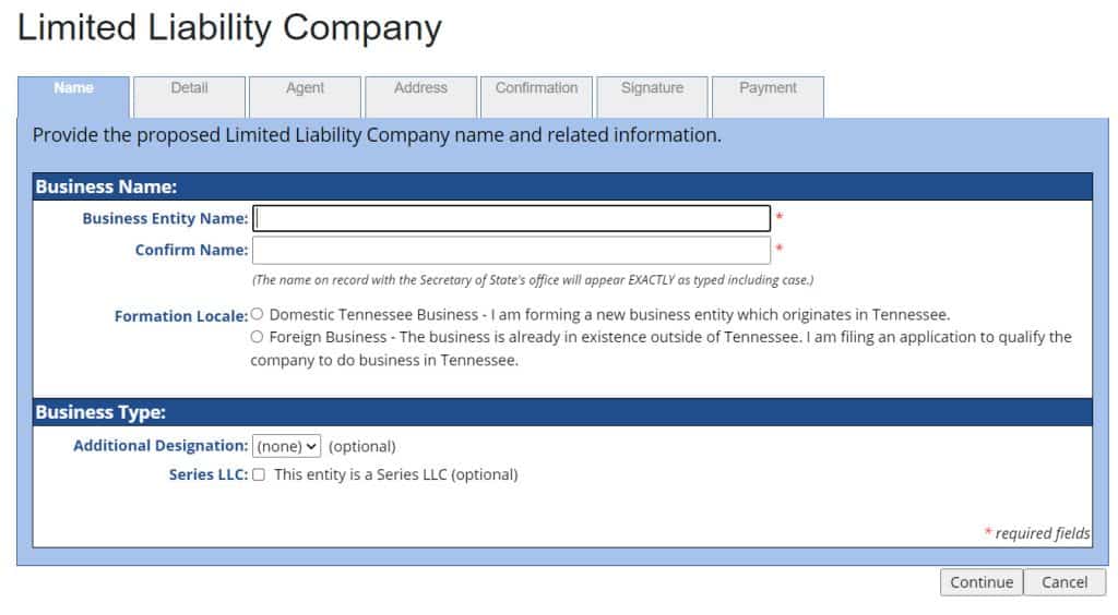 How To Fill Out The Tennessee LLC Articles of Organization - StartUp 101
