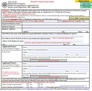 Utah DBA Registration In 3 Easy Steps - StartUp 101