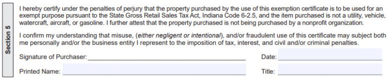 How To Get An Indiana Sales Tax Exemption Certificate - StartUp 101