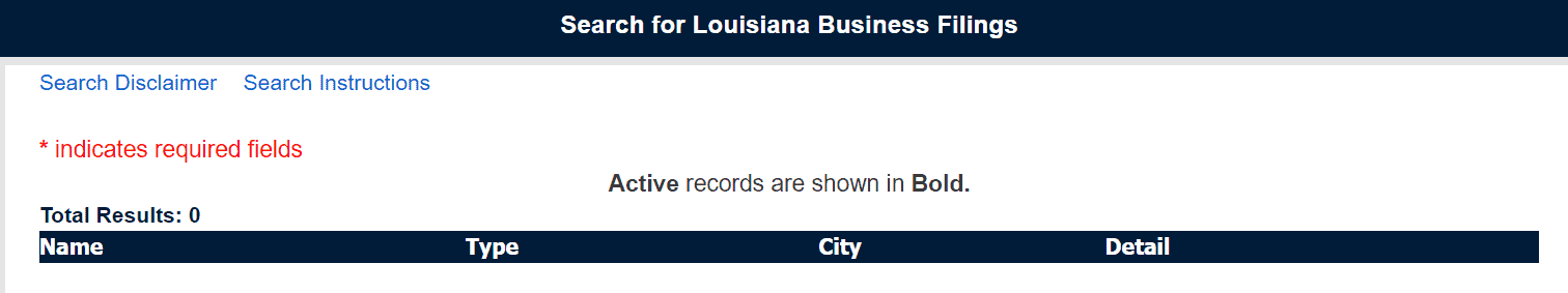 How To Do A Louisiana Business Name Search - StartUp 101